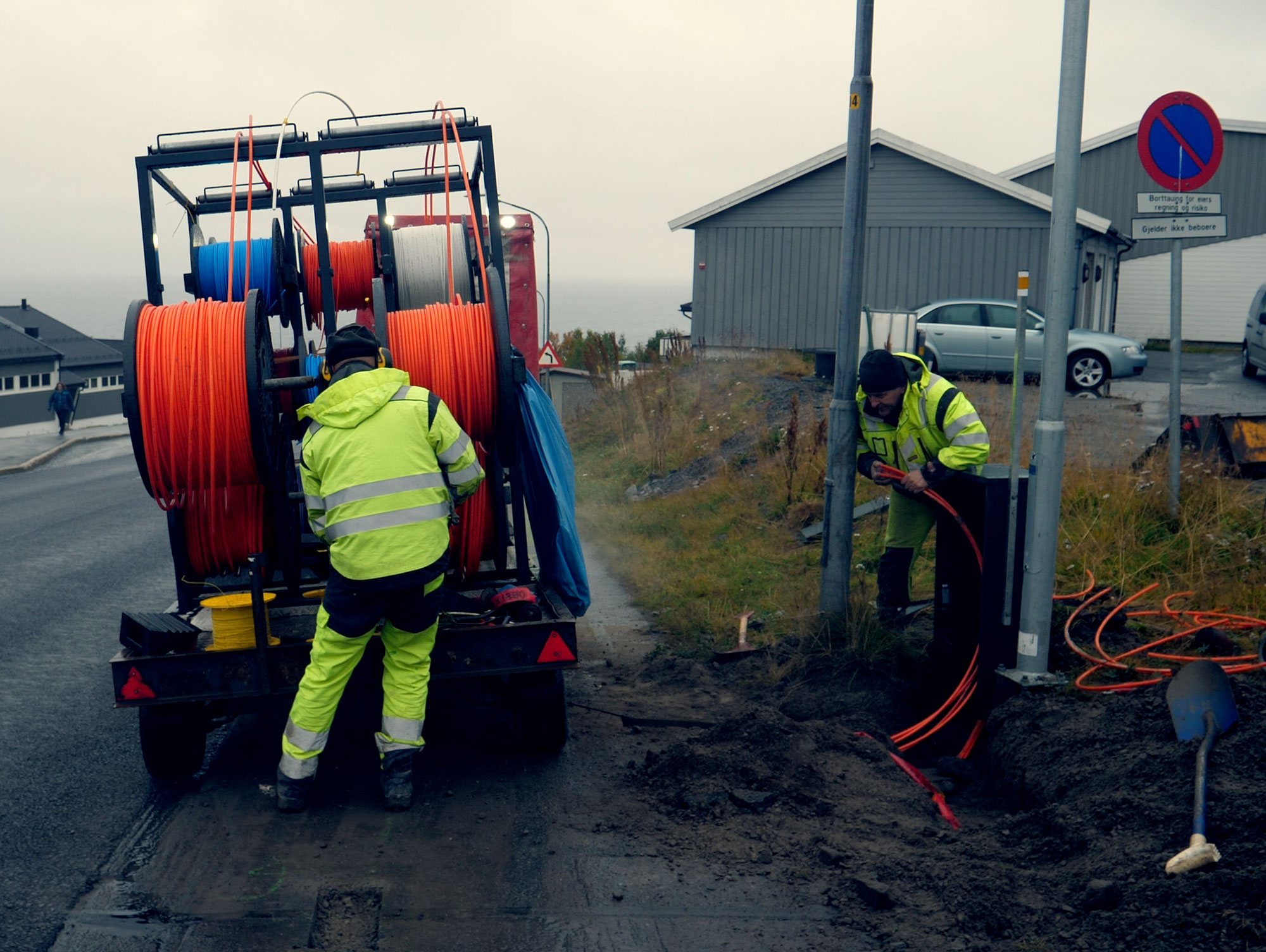 Bracom bygger fiber for GlobalConnect | GlobalConnect