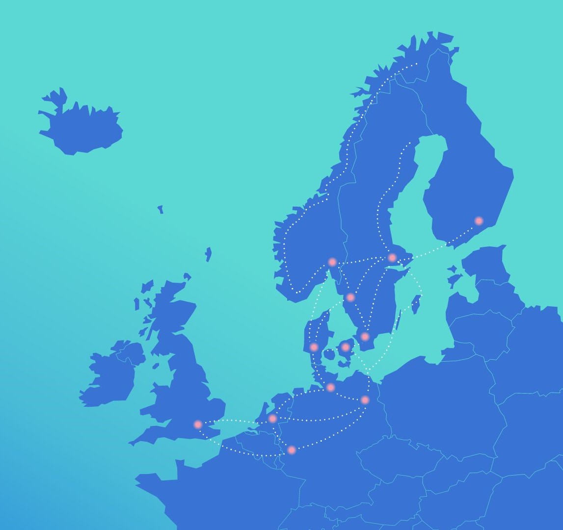 Pågående fiberutbyggnader - GlobalConnect